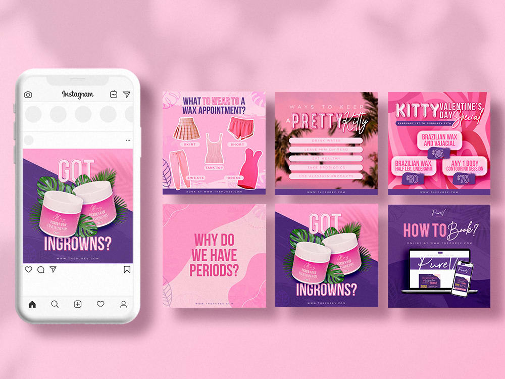 Unique Instagram posts for your business | Upwork