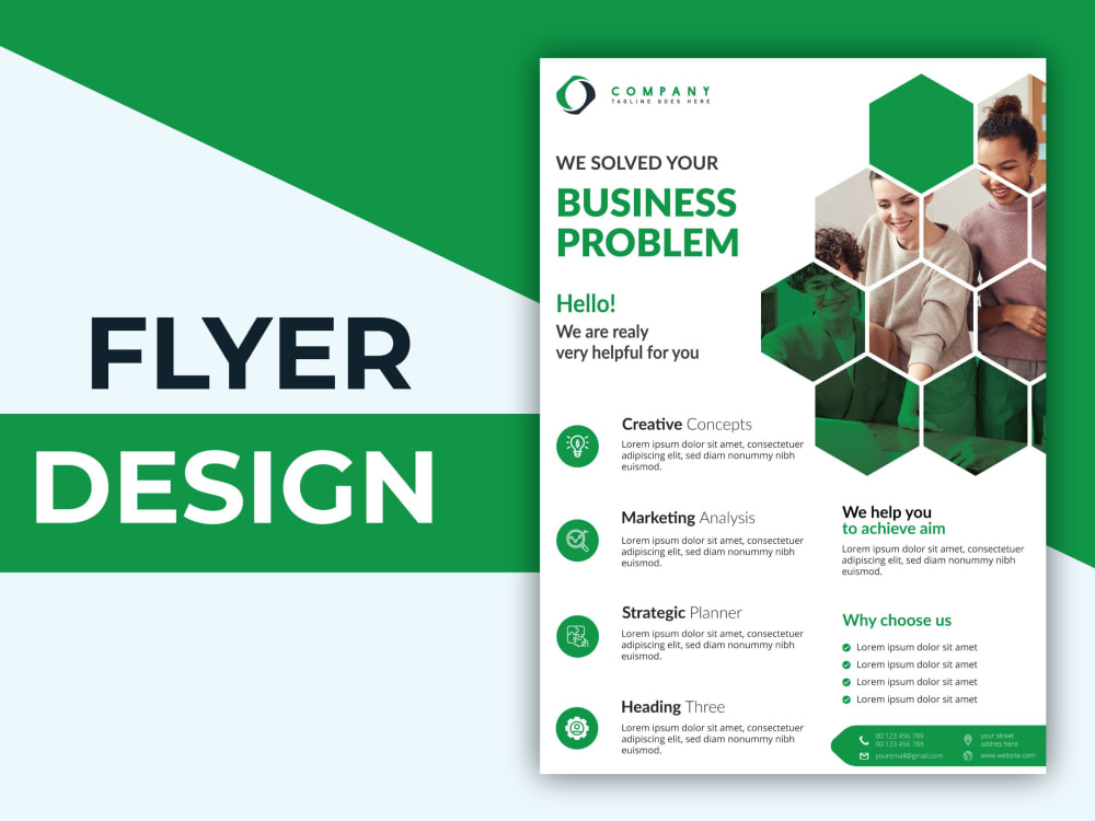 A professional flyer design within 6 hours | Upwork