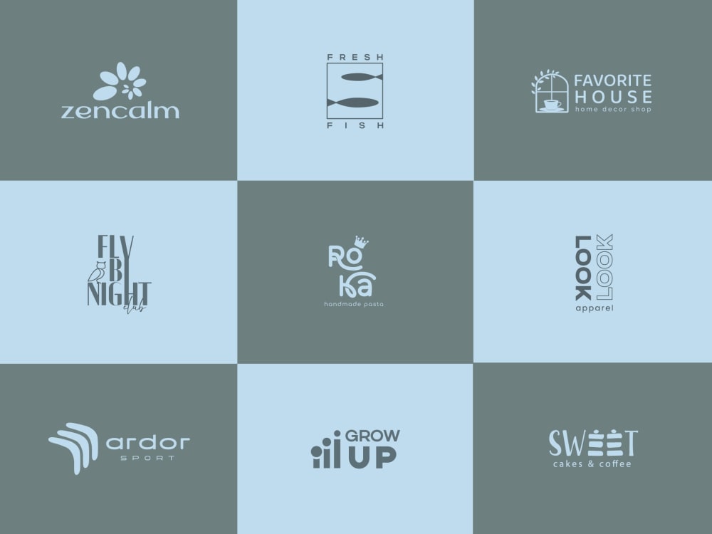 Professional minimalist stylish logo design | Upwork