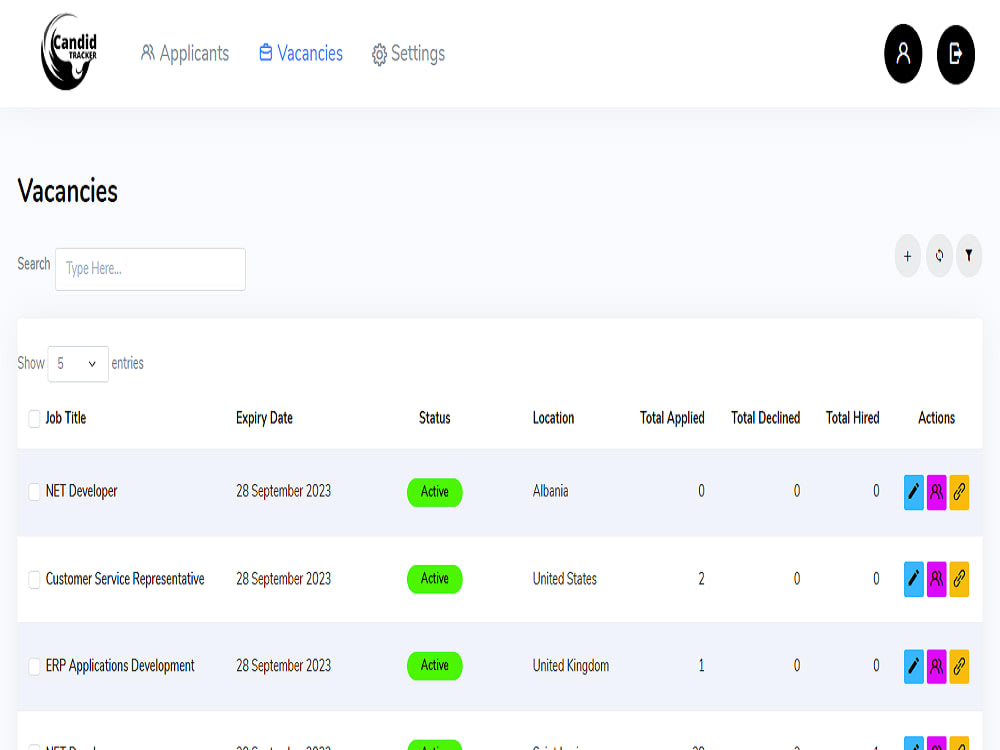 Job Application Tracking System | Upwork