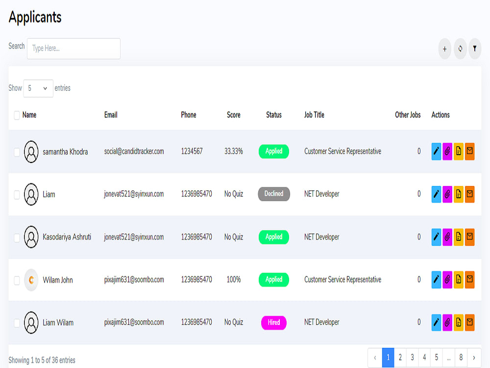 Job Application Tracking System | Upwork