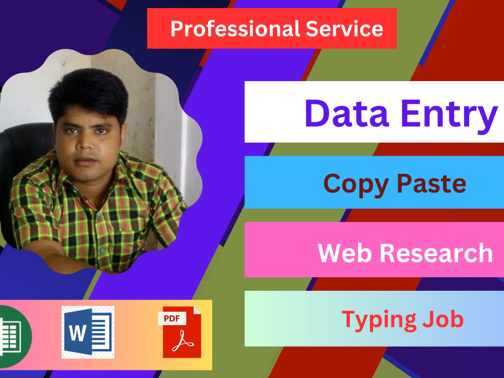 Professional data entry, copy-paste, web research and translation | Upwork