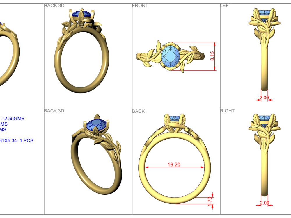 Printable stl 3dm files with design detailed n matrix rendering images ...