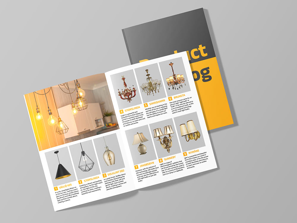 Professional product catalog design | Upwork