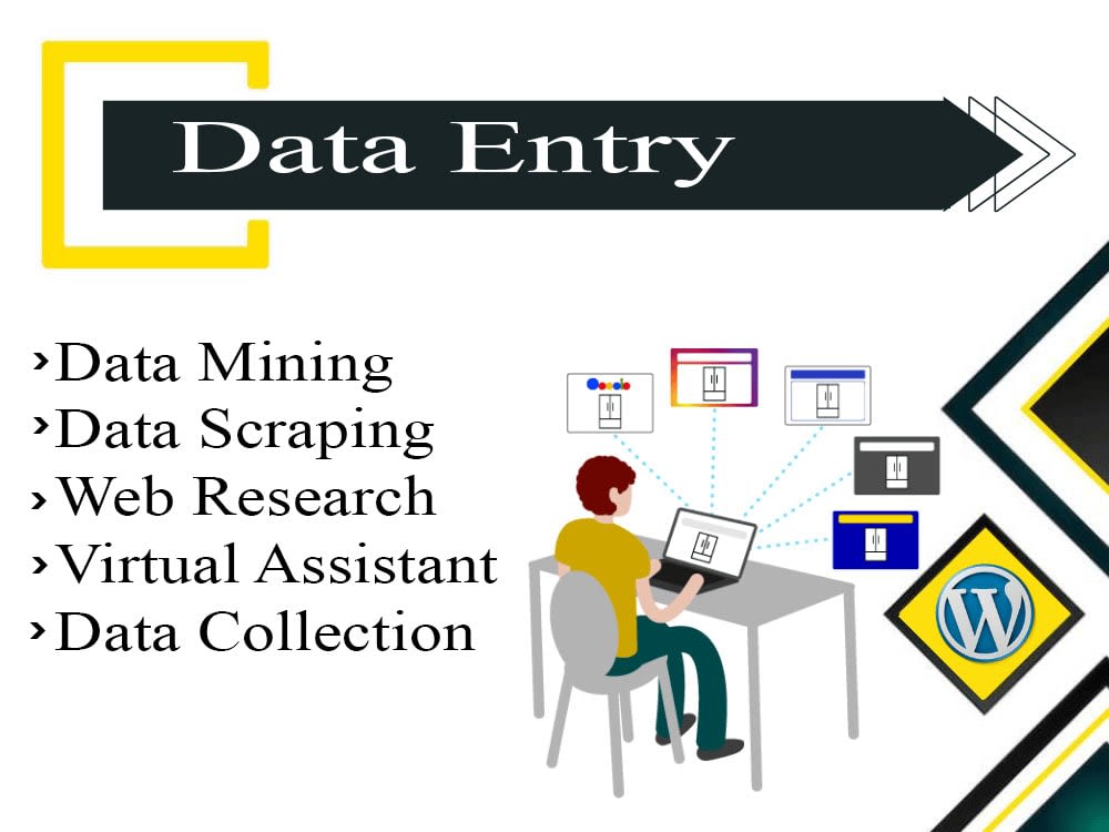Data Entry/Virtual Assistant/Product Entry and Web Research Services ...