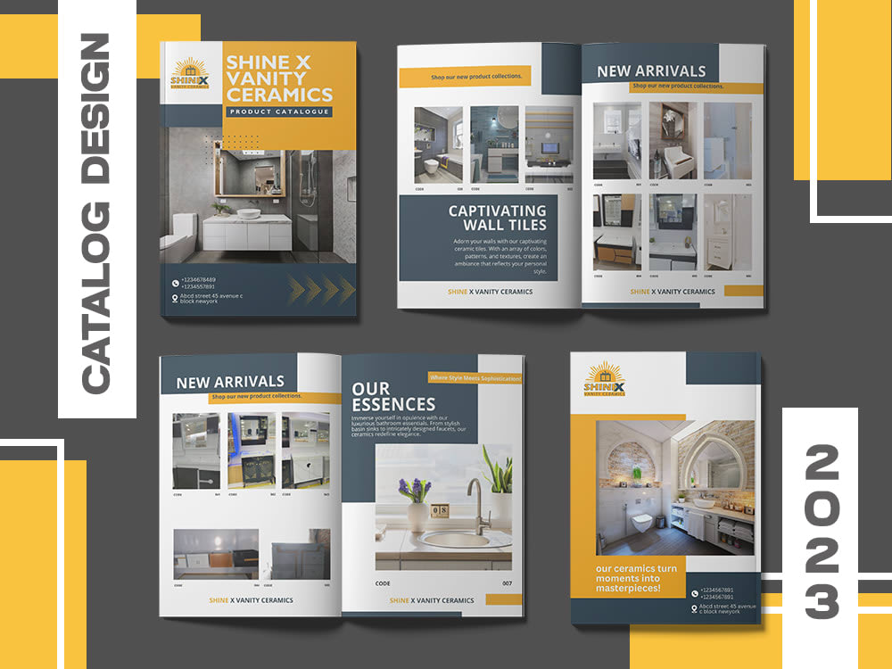 Product catalog, company profile, lookbook, line sheet and magazine ...