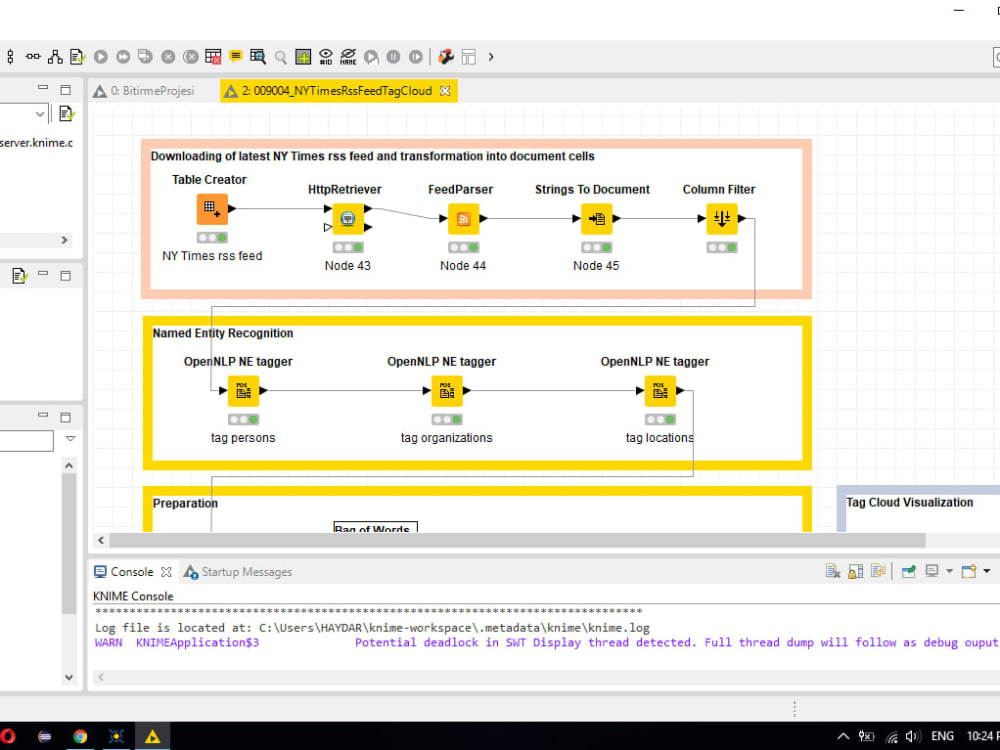 Knime Data Analysisetldata Science Project Upwork