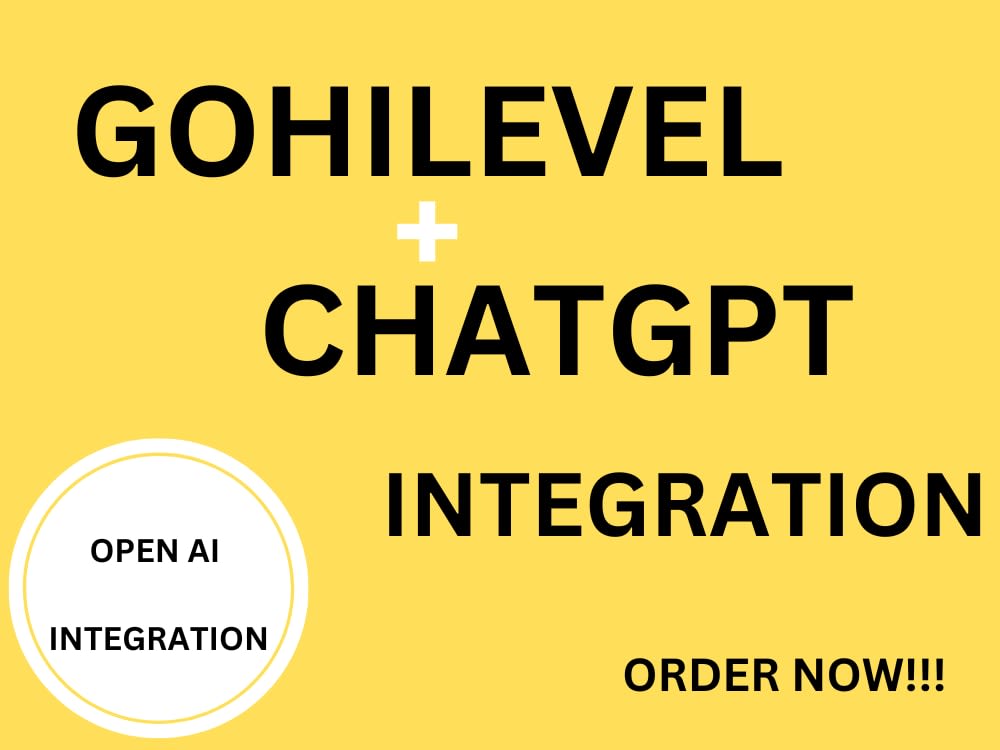 Gohighlevel chatbot integration, Open AI automation, Highlevel to ...