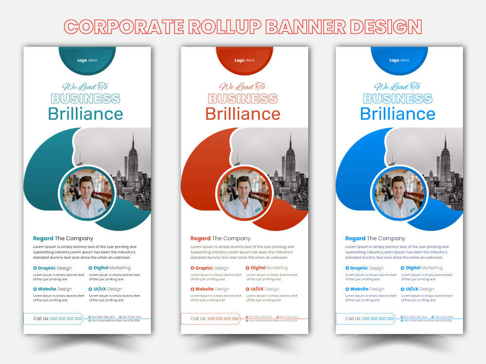 A professional rollup banner design | Upwork