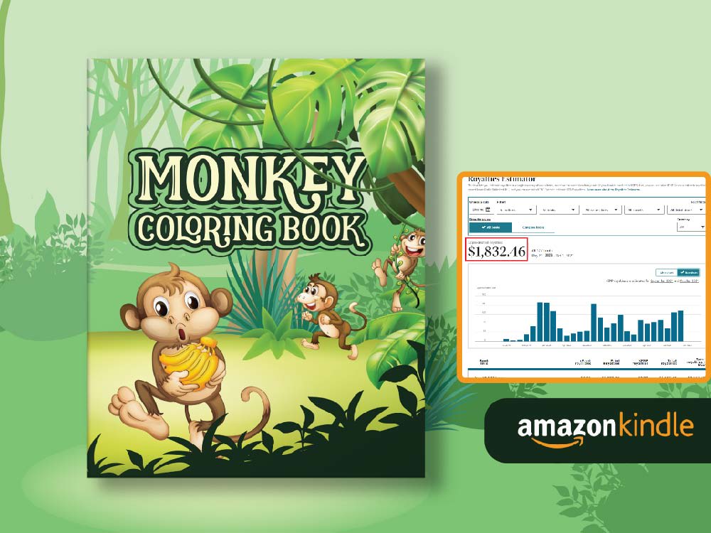 High-quality colouring Book Cover & Interior Design For Amazon KDP ...