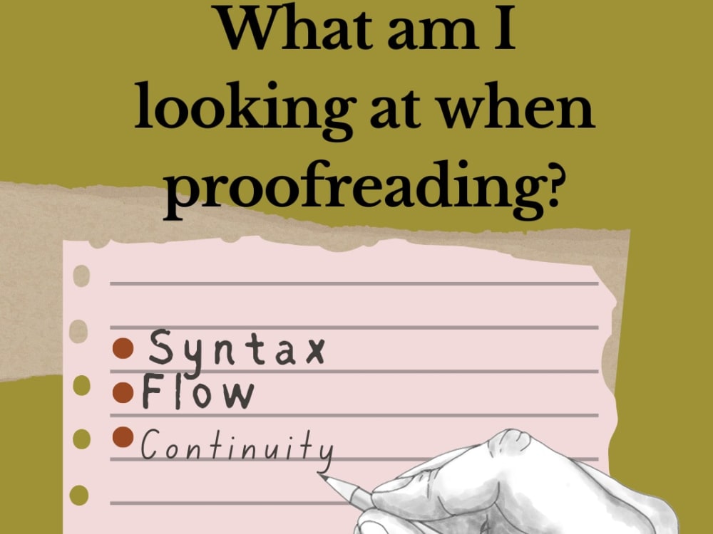 A meticulous proofread and edit that improves your writing! | Upwork