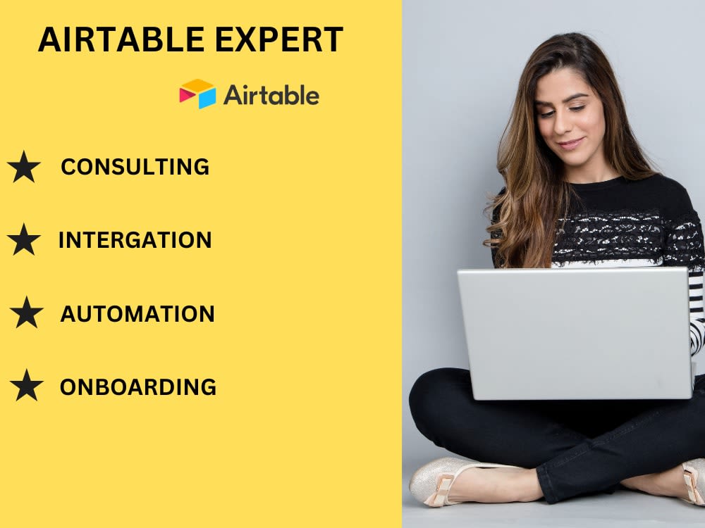 A Airtable Softr App Airtable Automation Dashboard Database Upwork