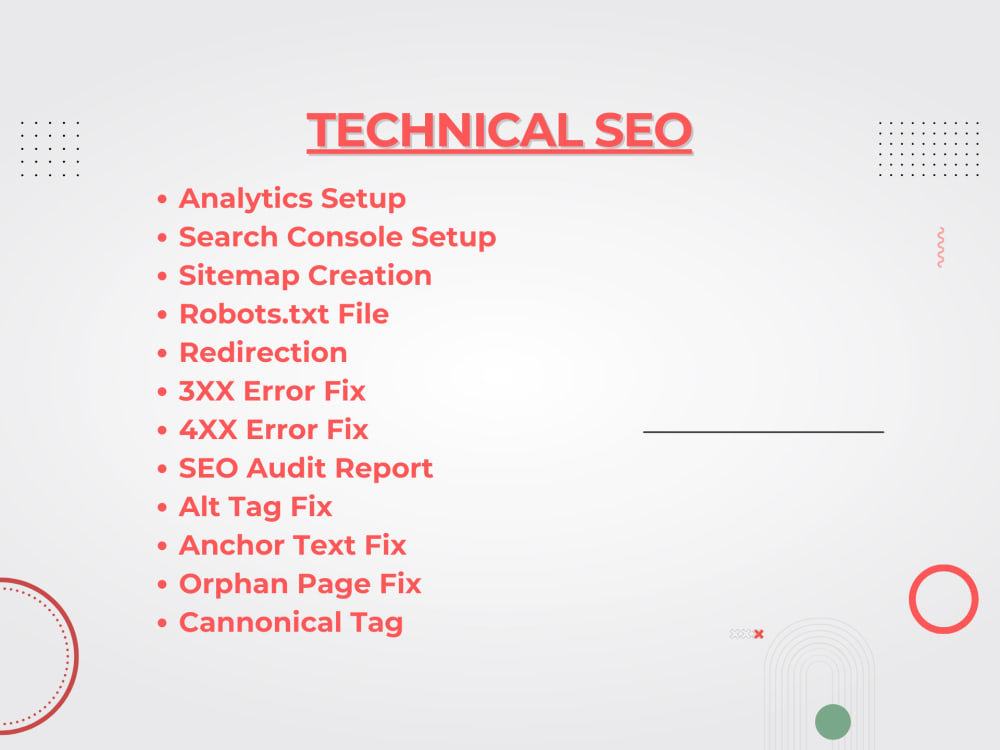 On page SEO optimization & Technical SEO fix | Upwork