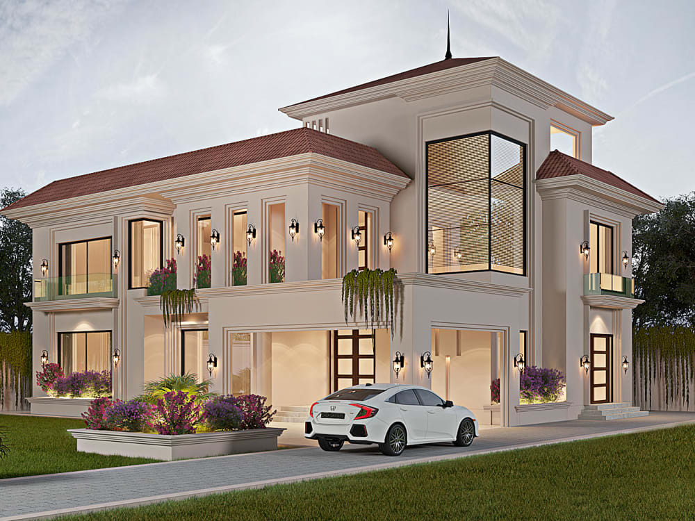 High-quality 3D exterior render for you | Upwork