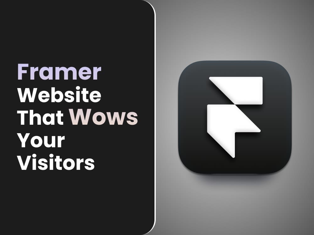 Responsive Framer Website, Framer animation, Figma to Framer, Framer ...