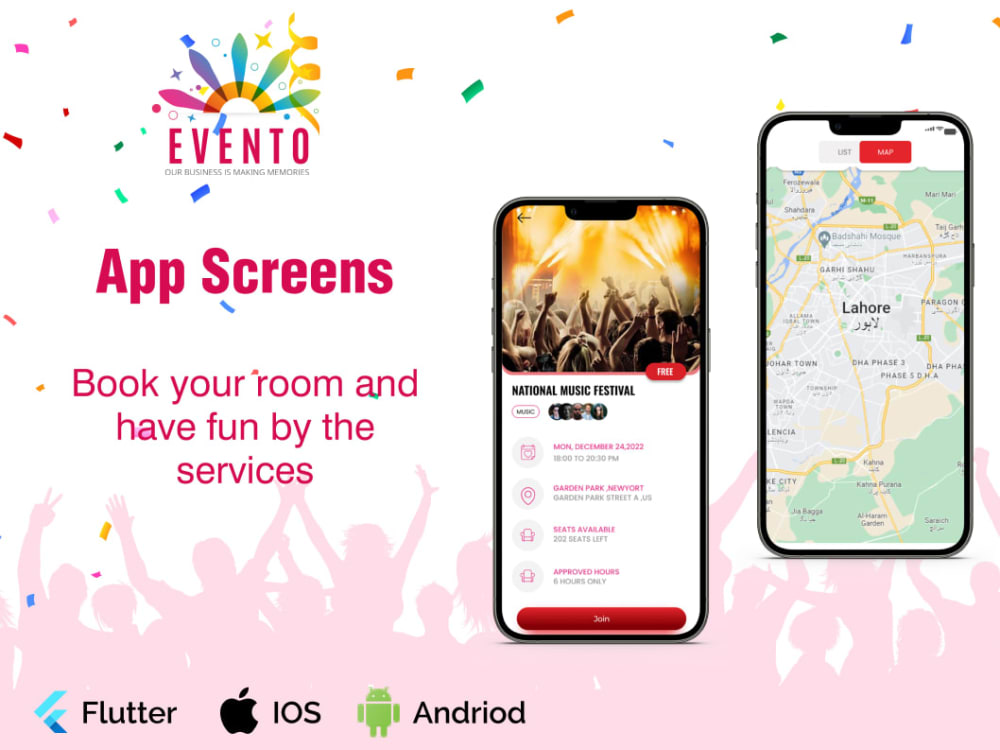 Multi vendor Event Application Development Using Flutter and Dart | Upwork