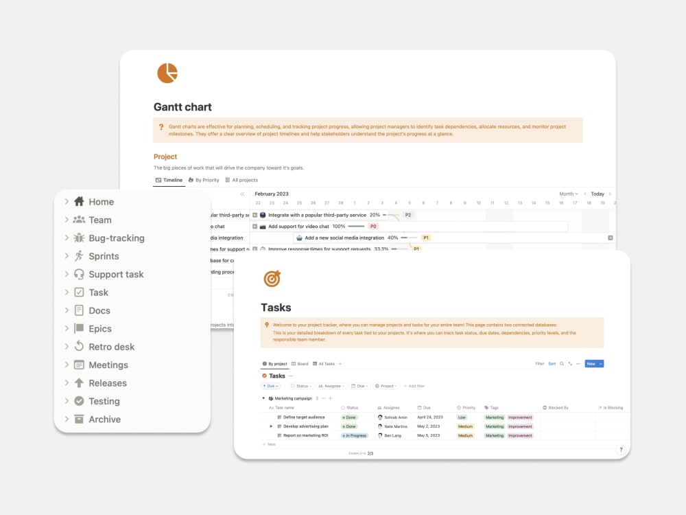 An advanced Notion workspace for your work or personal life | Upwork