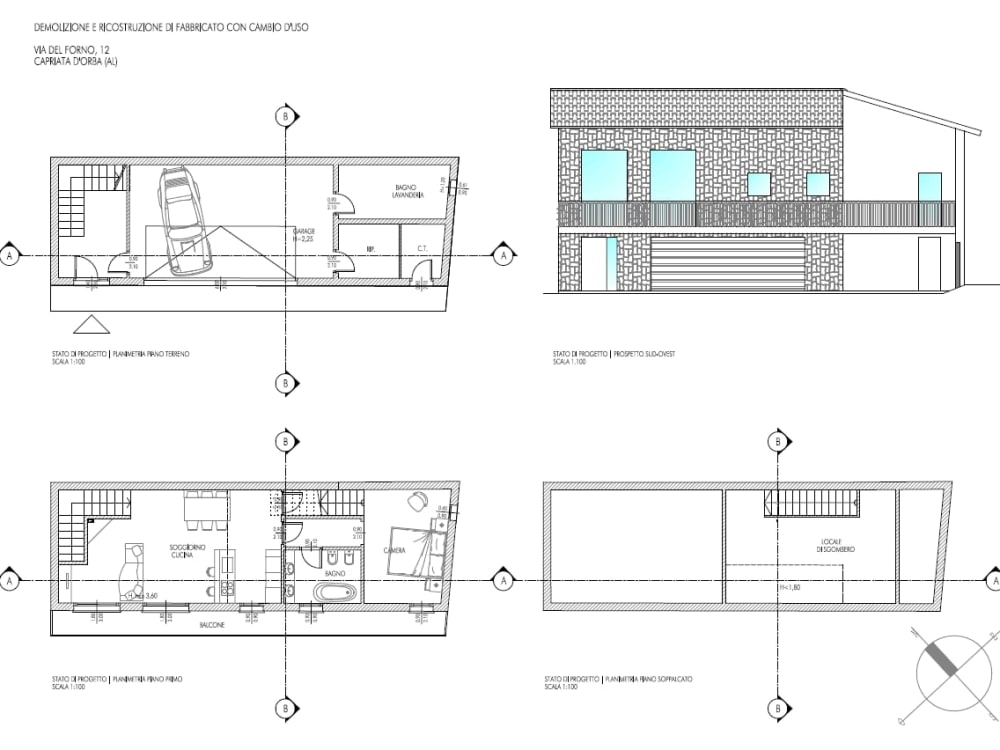 An internal renovation 2D project plan | Upwork