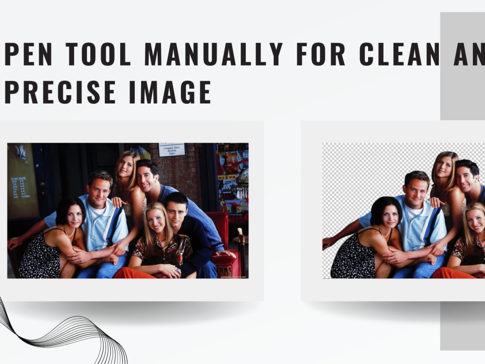 An image that has no background or a new background. | Upwork