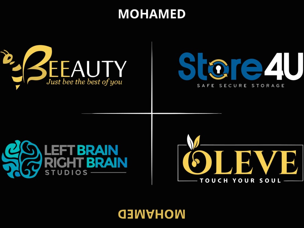 Modern minimalist logo, flat logo, Custom logo design for your business ...