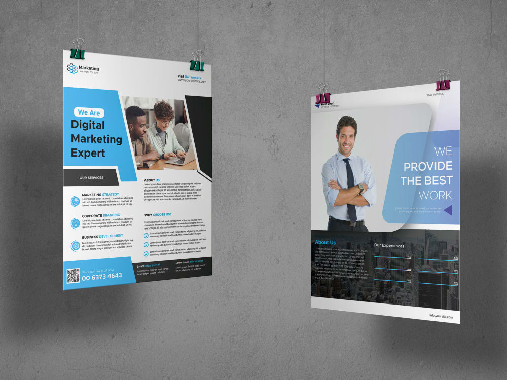 A great flyer or posters for your business | Upwork