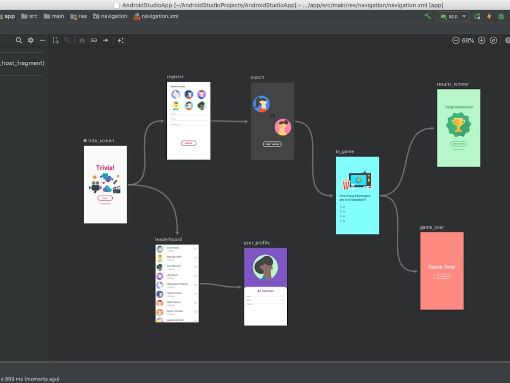 Android Application using Android studio and design using adobe XD | Upwork