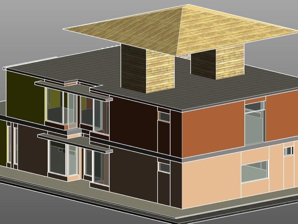 3D Architectural Rendering Drawing | Upwork