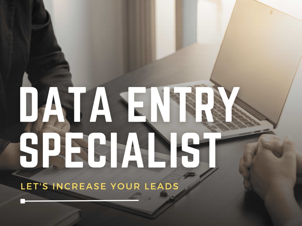 A Professional Data Entry Services with fast response time | Upwork