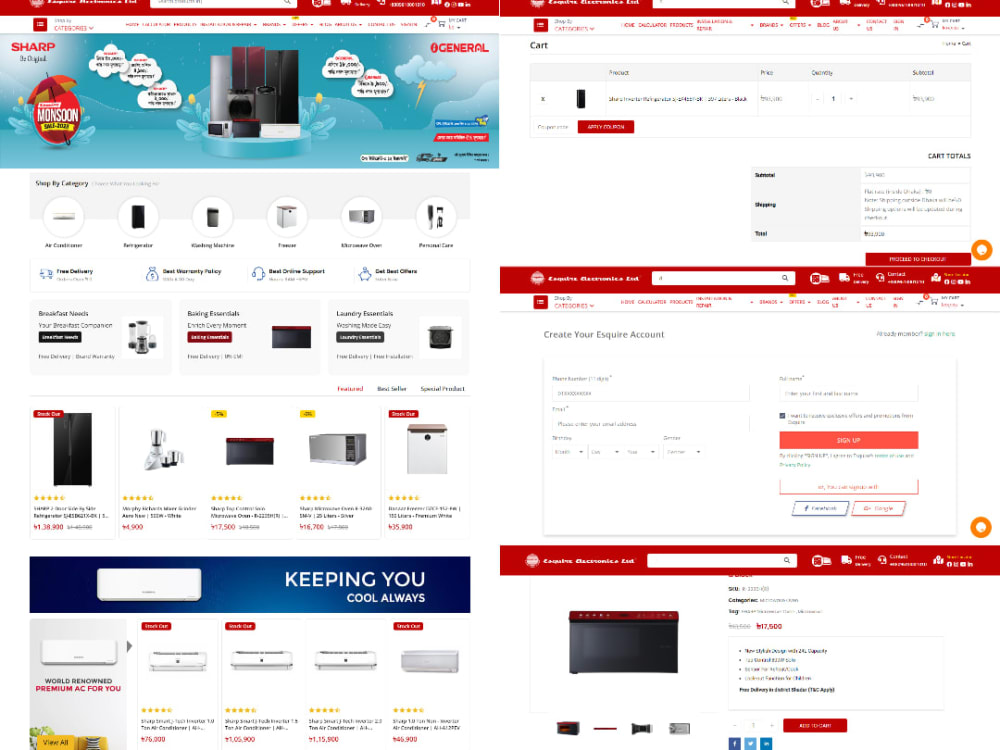 Fully functional angular e-commerce project | Upwork
