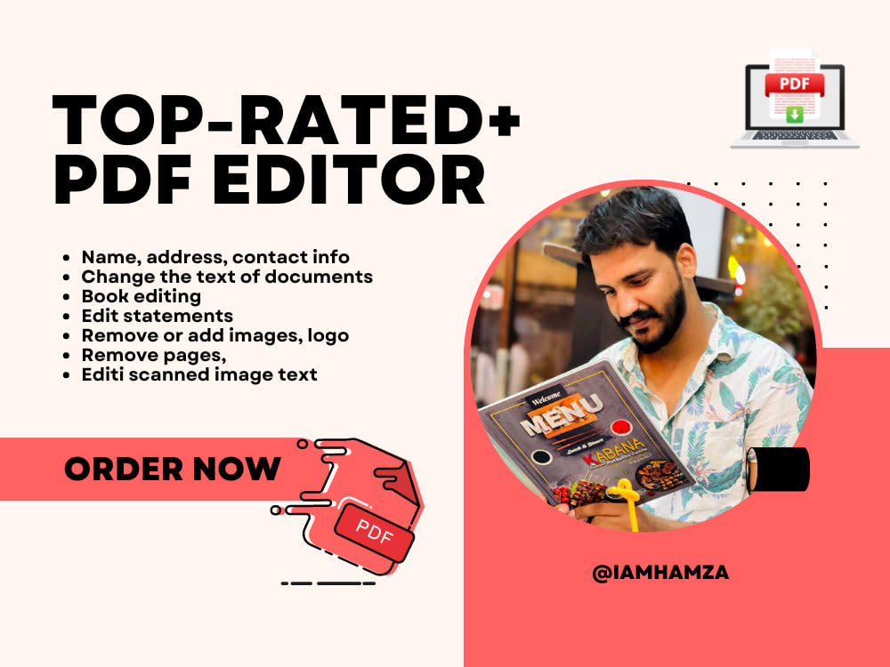 Changes and re-edit in your PDF documents | Upwork