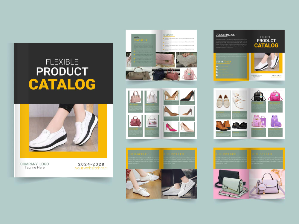 A professional 4,8,12, catalog perfectly in line with your company ...