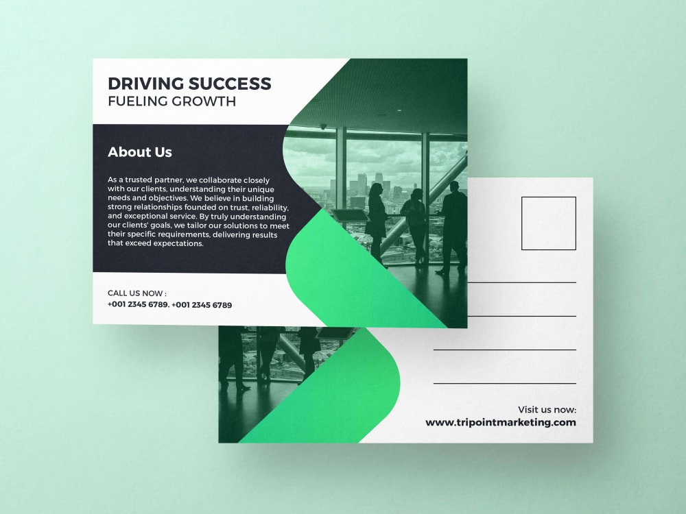 A professional postcard for your business | Upwork