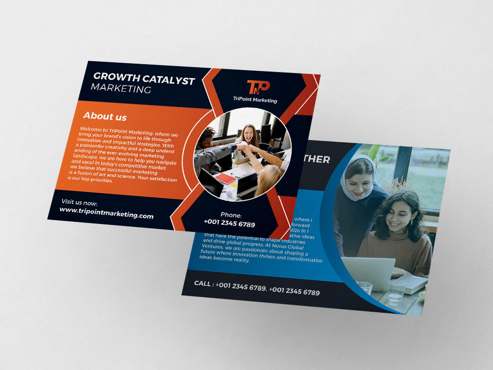 A professional postcard for your business | Upwork