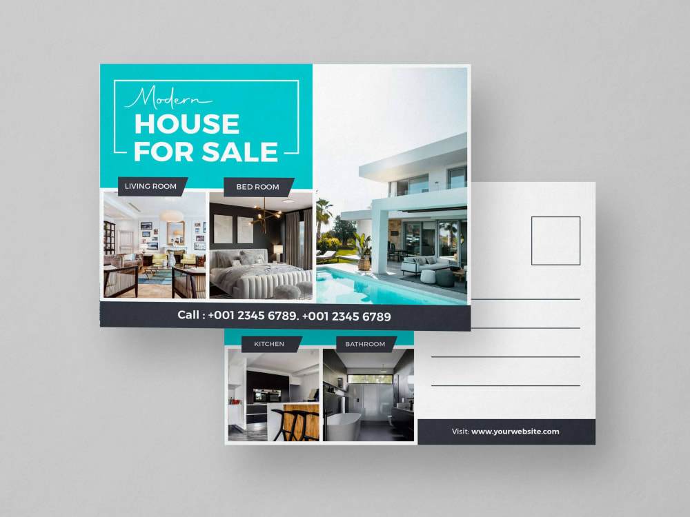 A professional postcard for your business | Upwork