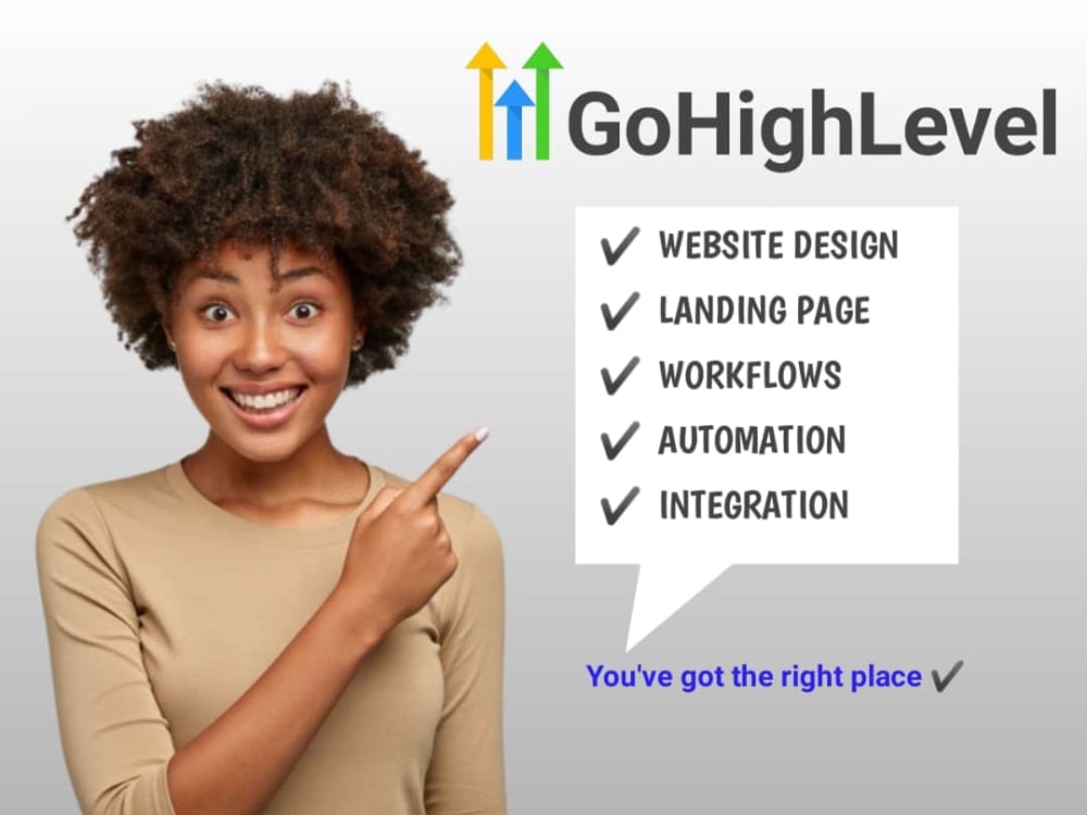 Go High Level expert Gohighlevel GHL Landing Page Automation Sales ...