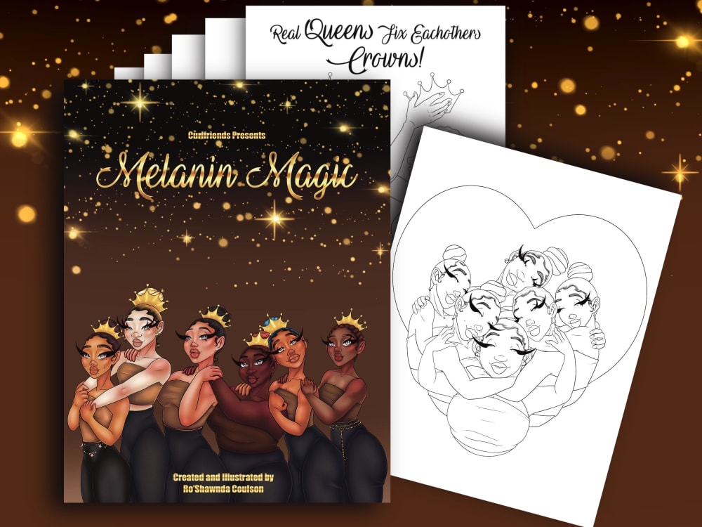 Custom Illustrated Coloring Books | Upwork