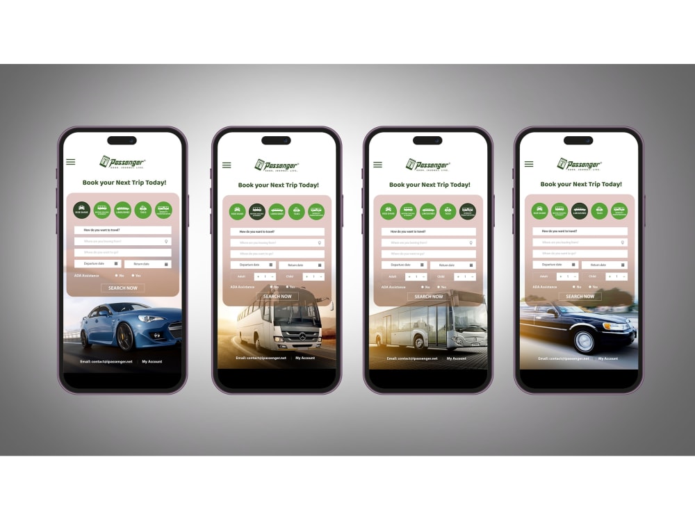 A Dynamic, Modern multi-page Website Design in Figma | Upwork