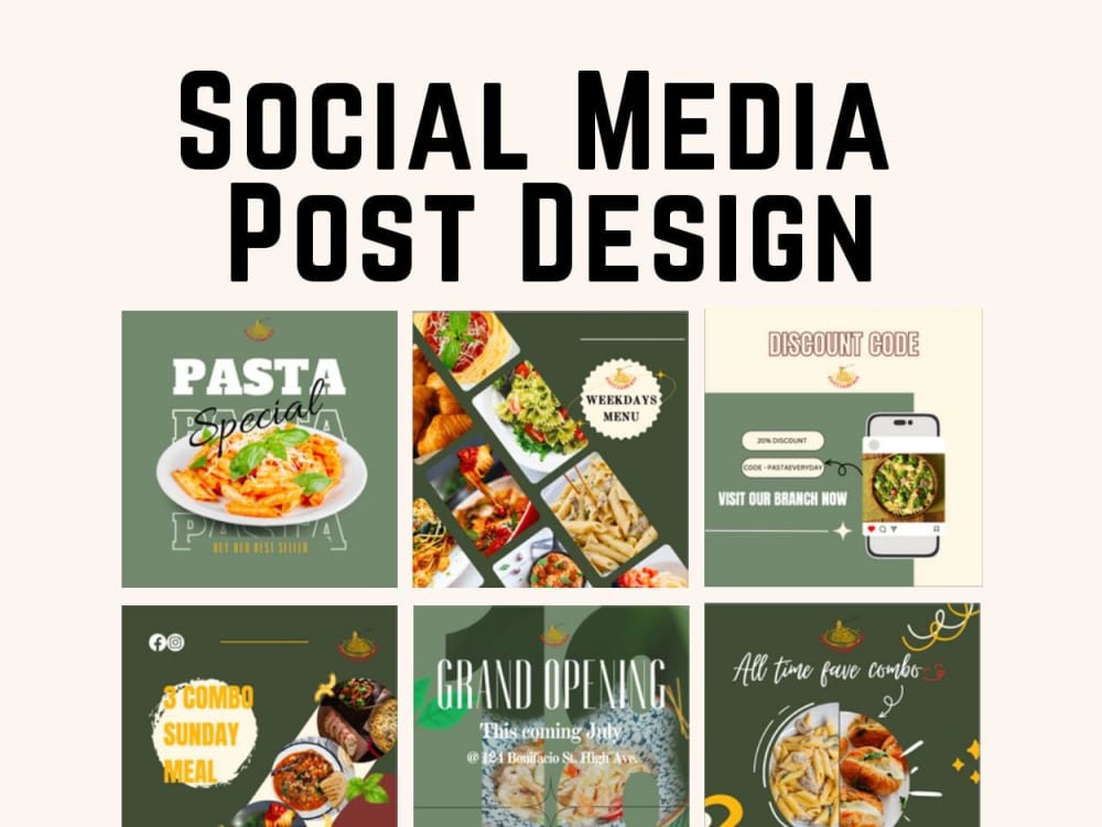Social Media Post Design | Creates Social media Post. | Upwork