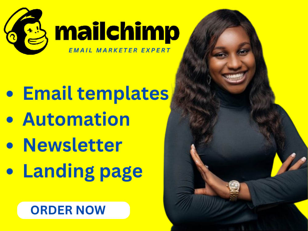 Mailchimp Landing Page| Mailchimp Automation. | Upwork