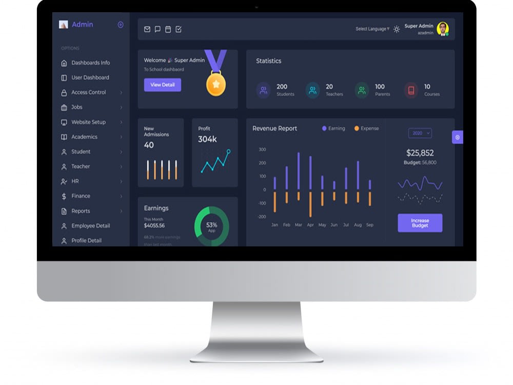 Customized School Management System | Web Application | Data Management ...