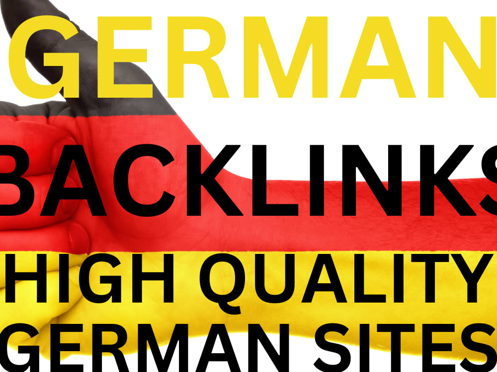 25 permanent German do-follow backlinks from German sites | Upwork