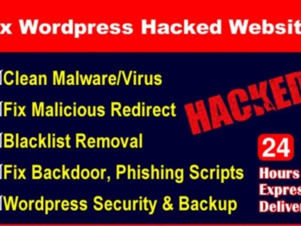 Fully secure wordpress security and malware remove | Upwork