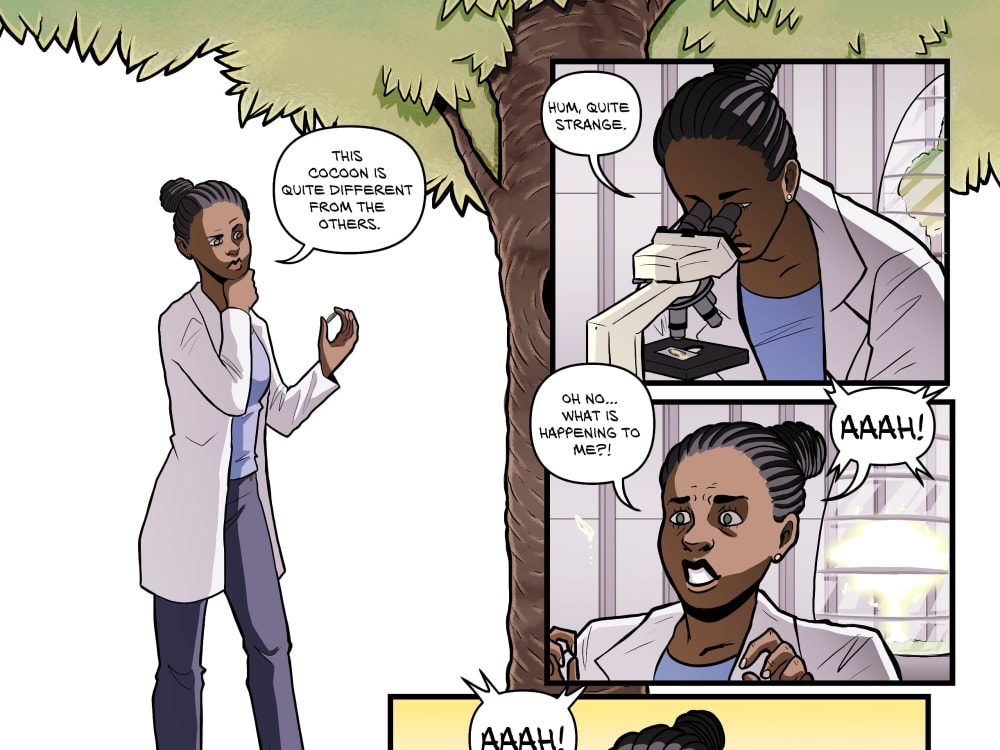 Dynamic and eye-catching comic pages | Upwork