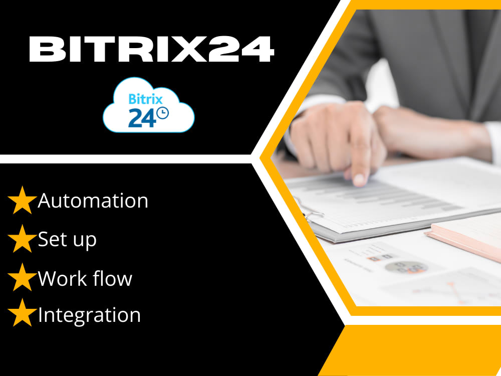 A Bitrix24 automation | Birtix24 setup | Bitrix24 work flow | Upwork