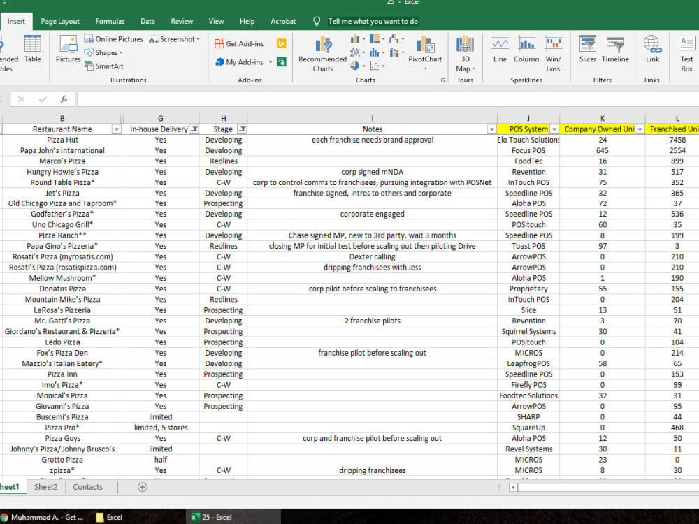 Excel Data Entry Cleaning Formatting And Copy Paste Work Upwork