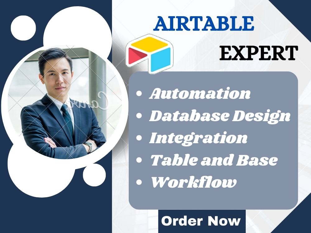 Airtable Base Setup For Different Views Airtable Automation And Interface Upwork