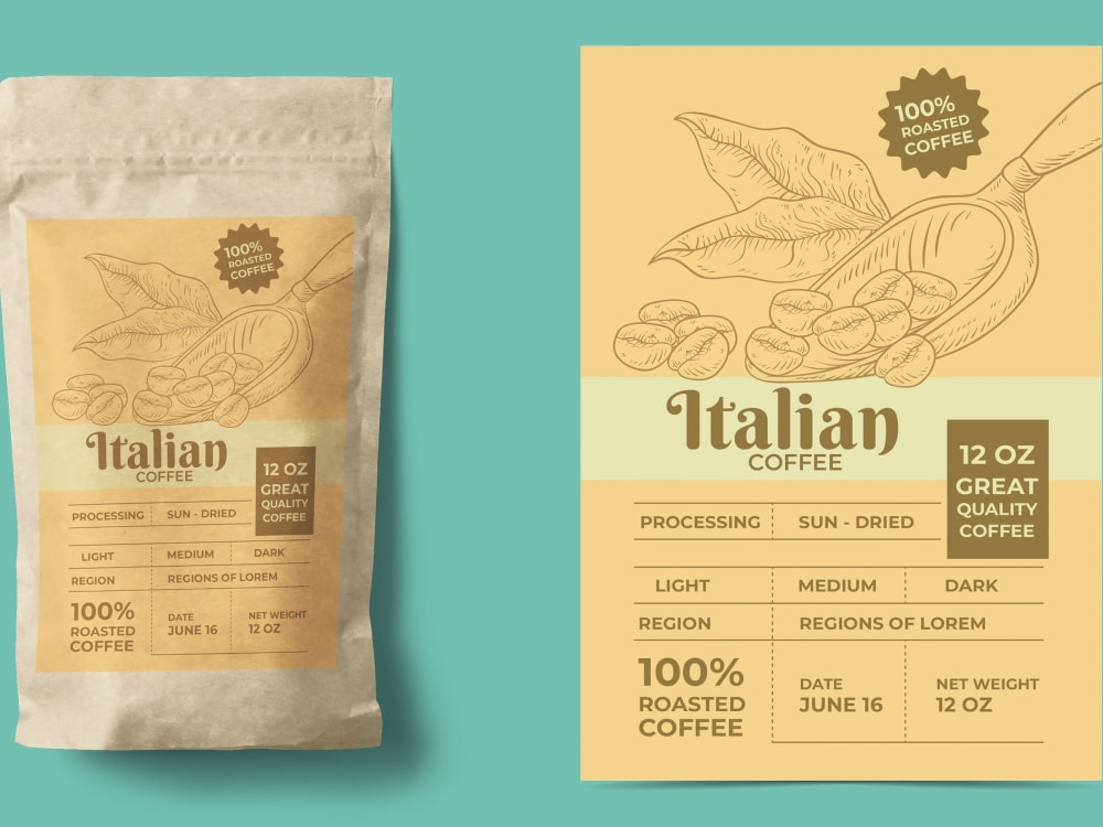 A Professional, Premium looking Product Packaging / Label Design. | Upwork