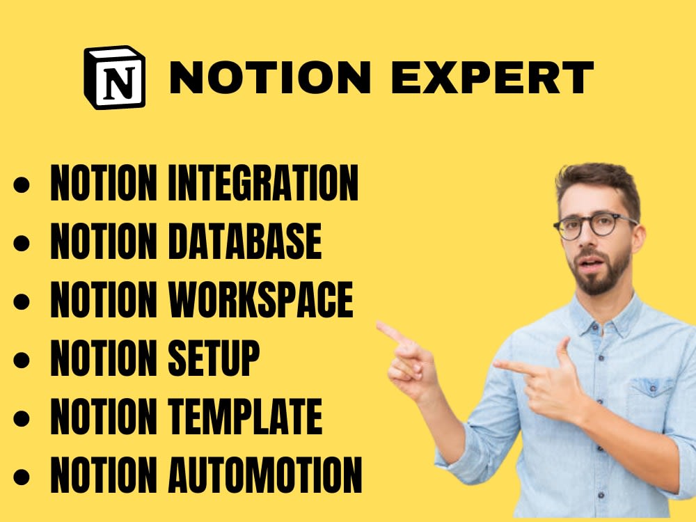 Get Notion Template And Notion Workspace Setup And Automation Upwork