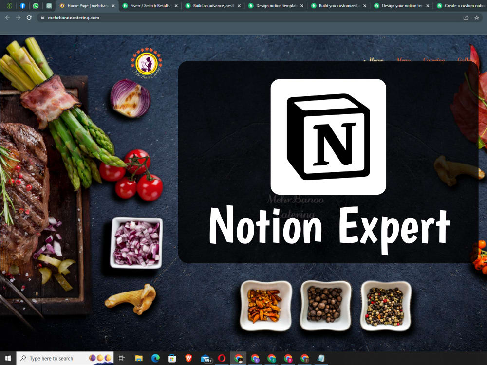 Notion Website Notion Website Notion Template Notion Workspace Upwork