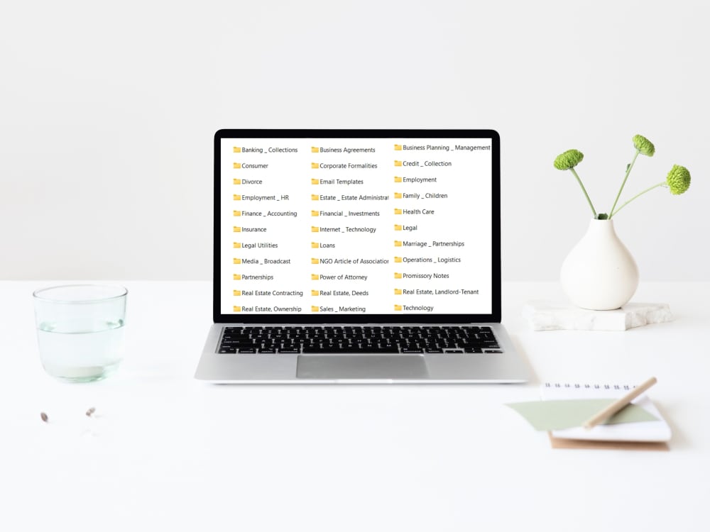 All-In-One 1000+ Editable Compendium of Business Templates (Contracts ...